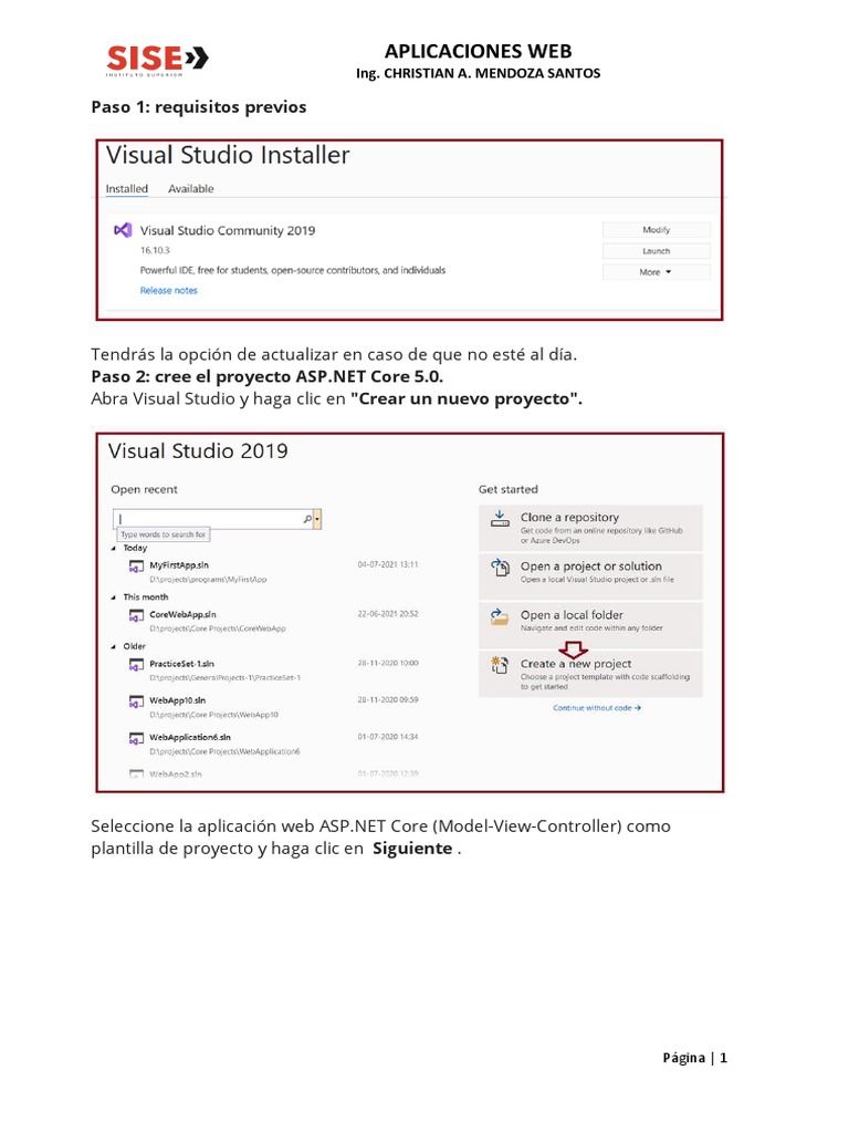 Laboratorio Nº2 - Aplicaciones Web | PDF | Servidor SQL de Microsoft | C Sharp (lenguaje de ...