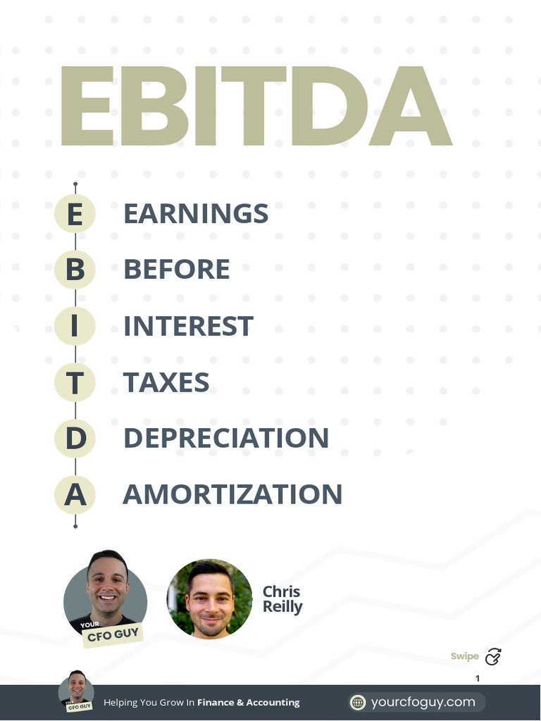 Learn About EBITDA | PDF | Economies | Money
