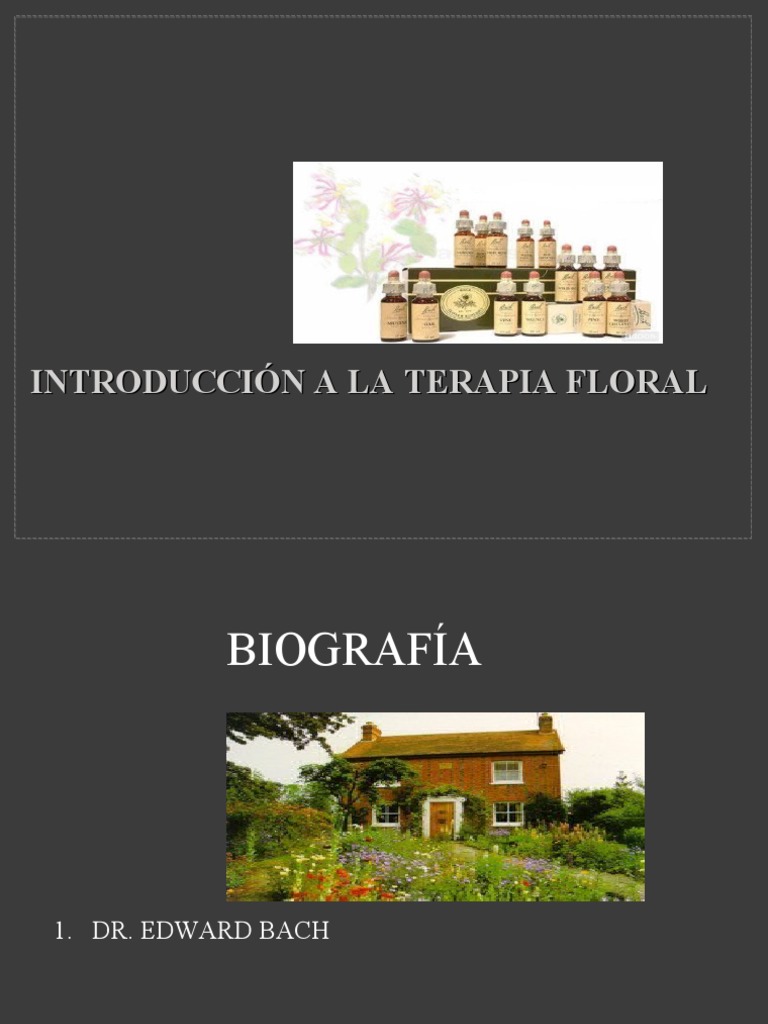 1) Biografia Edward Bach | PDF