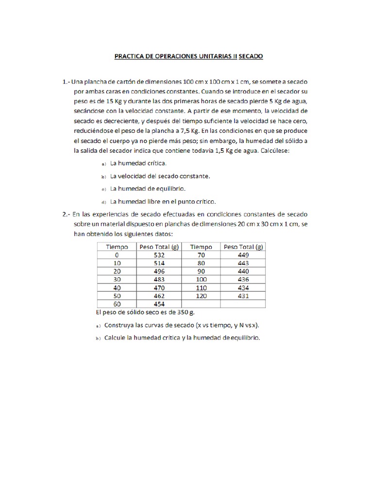 Practica Secado 1er-23 | PDF