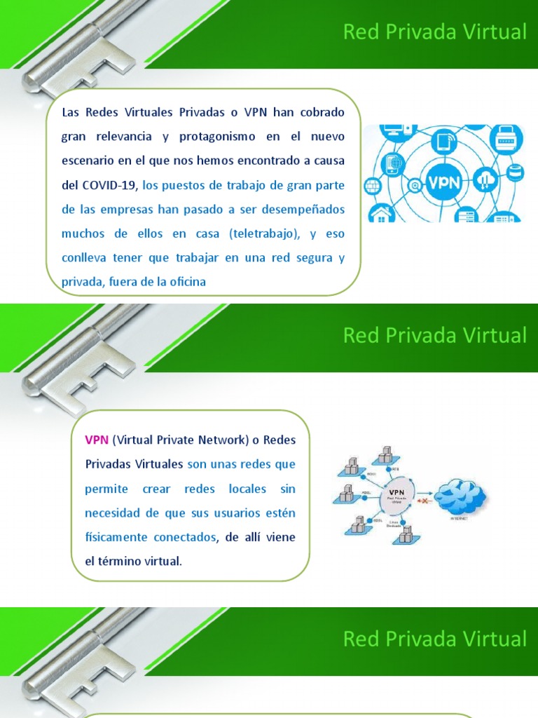 VPN: Seguridad y Flexibilidad en Teletrabajo | PDF | Red privada ...