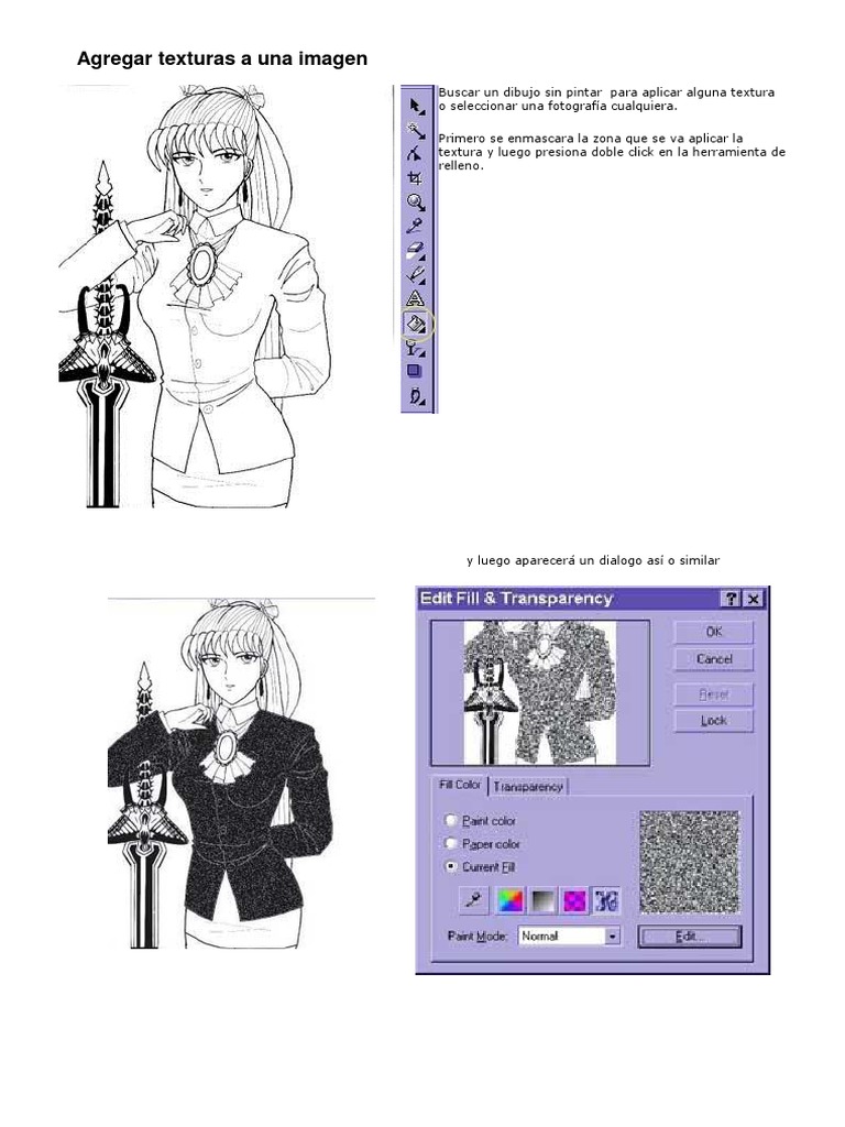 Cuaderno de Practicas de Photo Paint | PDF | Ventana (informática) | Imagen