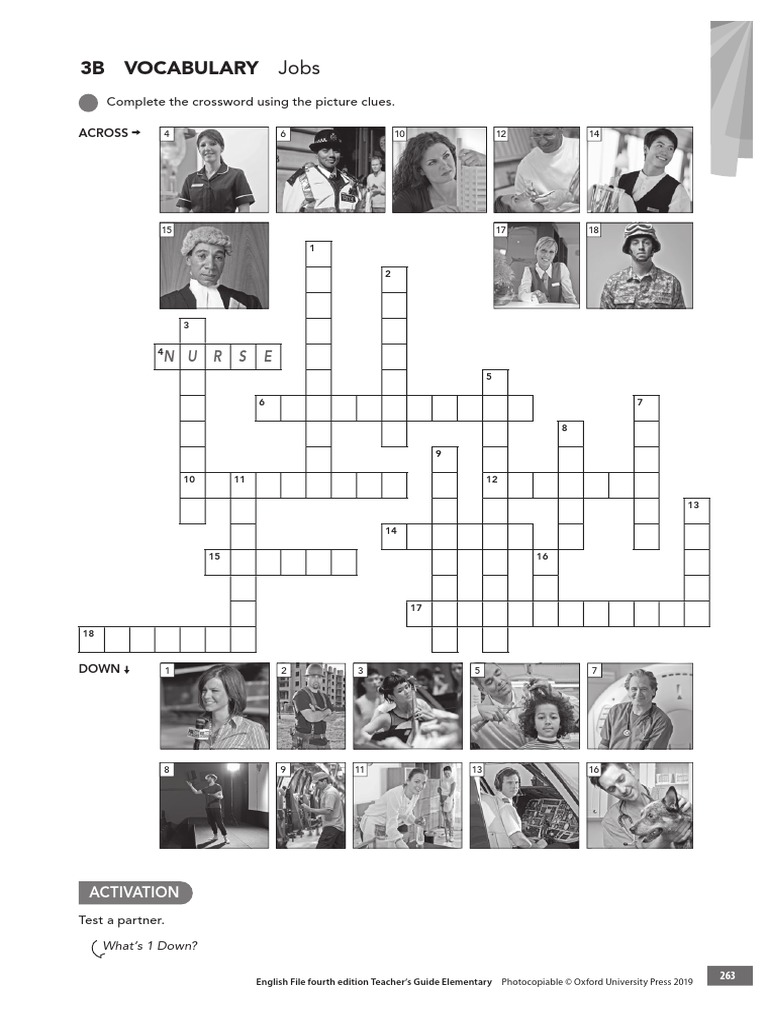 3B Vocabulary Jobs: Nurse | PDF