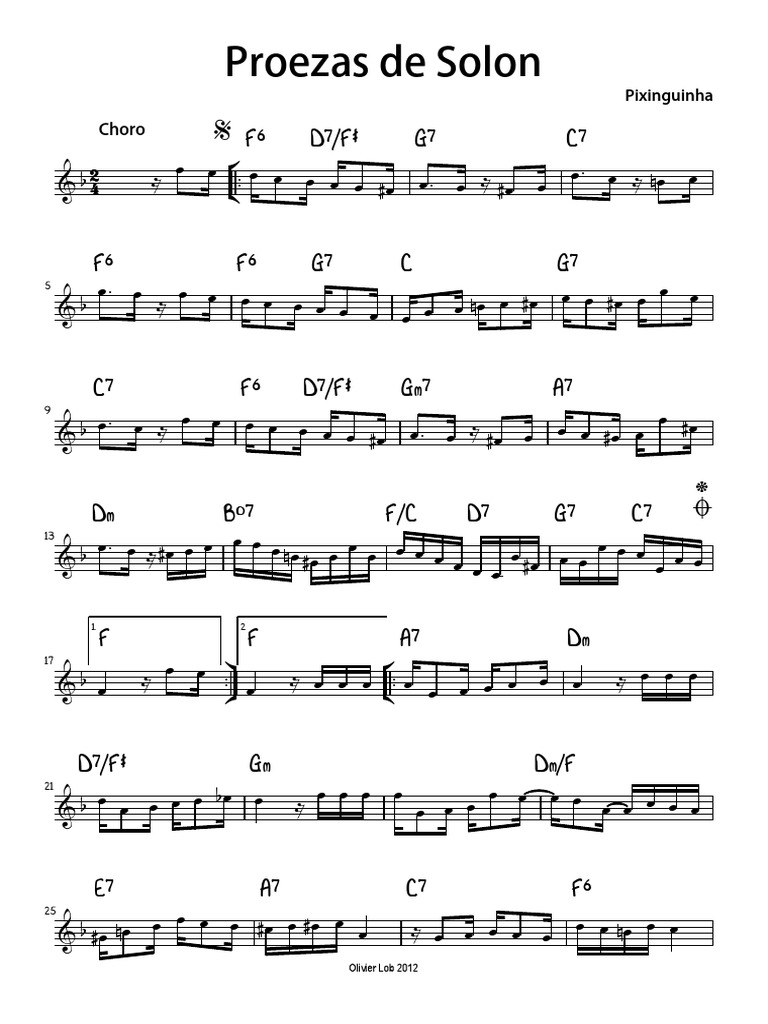 Proezas de Solon C BB Eb | PDF