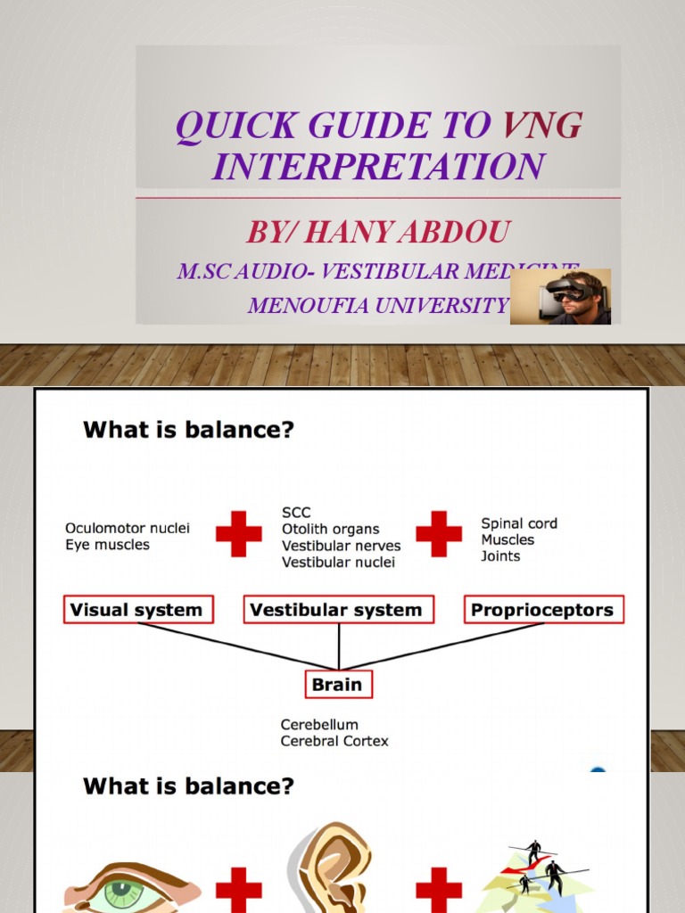 VNG Nystagmus Interpretation Guide | PDF | Science & Mathematics