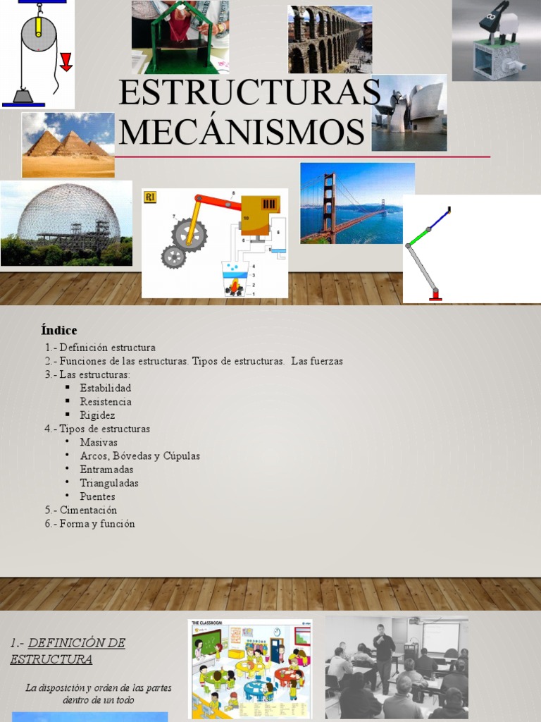Estructuras y Mecanismos | PDF