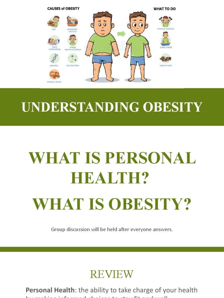 understanding obesity presentation | PDF