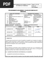 Formato de Control de Llaves | PDF