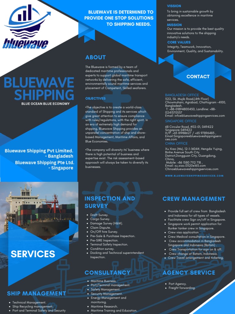 Bluewave Shipping Brochure 27 Feb 2023 | PDF
