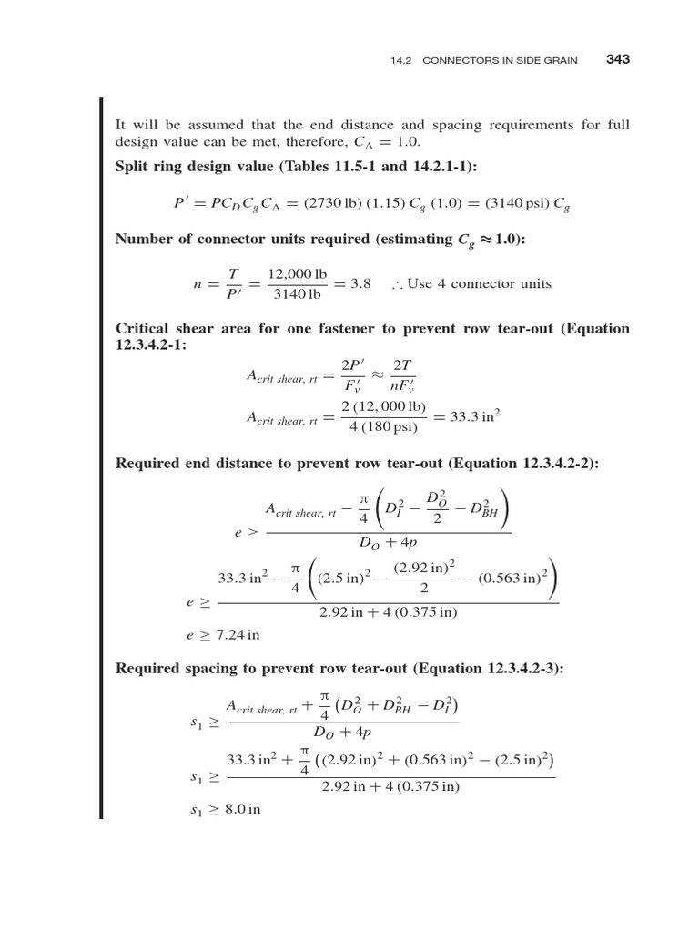 Timber Construction Manual - Aitc 355 | PDF