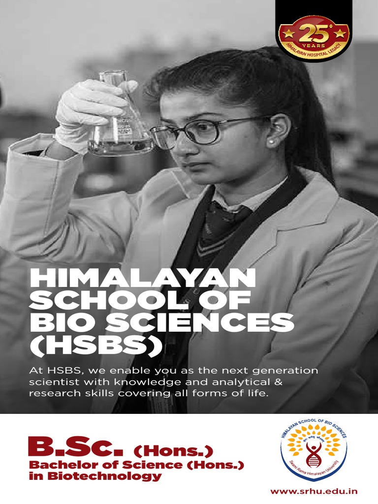 Himalayan School of Bio Sciences (HSBS) : (Hons.) | PDF | Bachelor Of ...