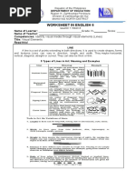 English 6 Summative Test Guide | PDF