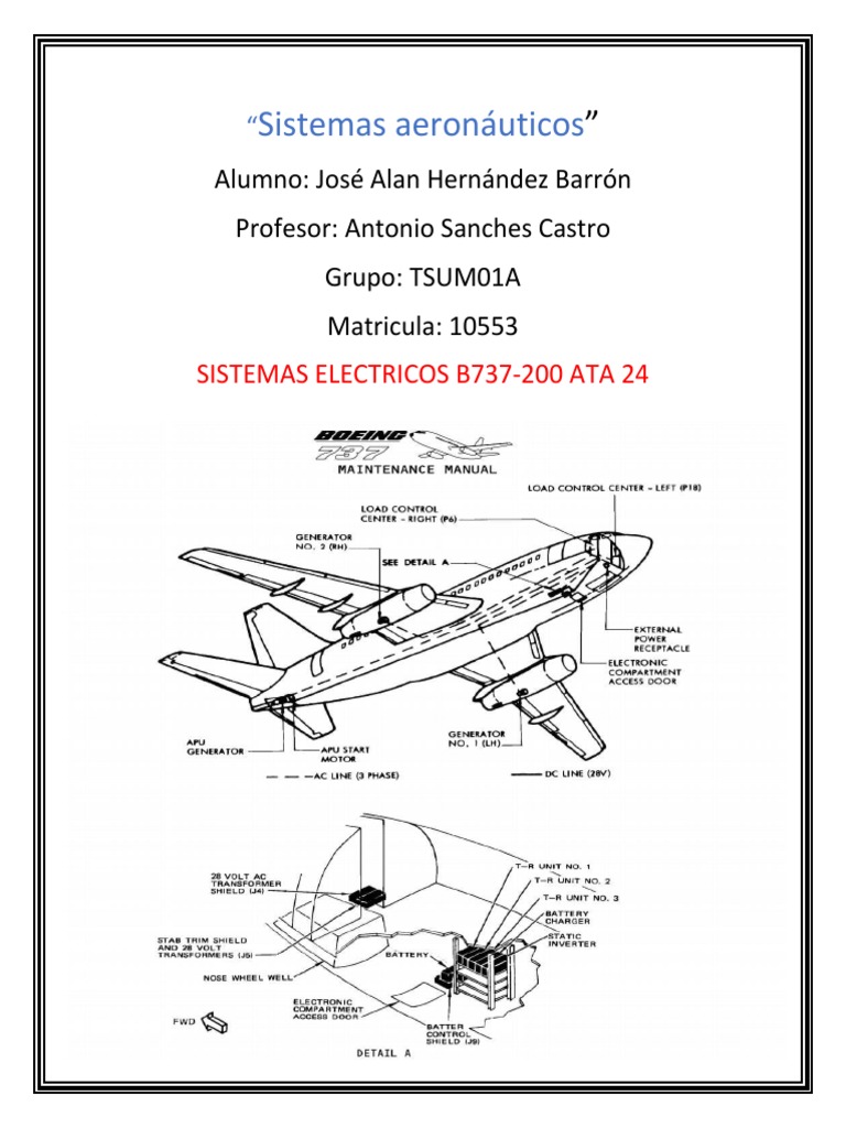 Sistema Electrico ATA 24 | PDF