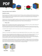Algoritmos para resolver el cubo 4x4 | PDF
