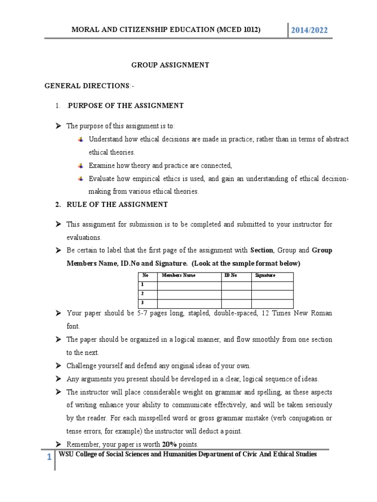 Ethical Decision-Making in Citizenship Education | PDF | Morality ...