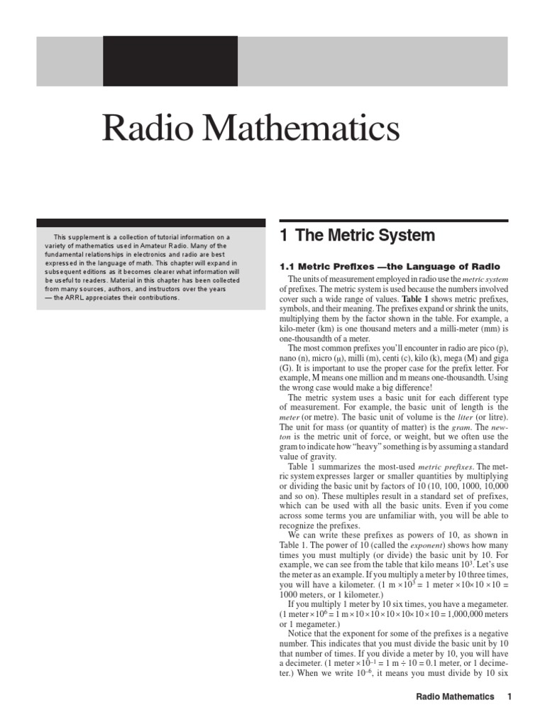 Radio Supplement | PDF | Decibel | Antenna (Radio)