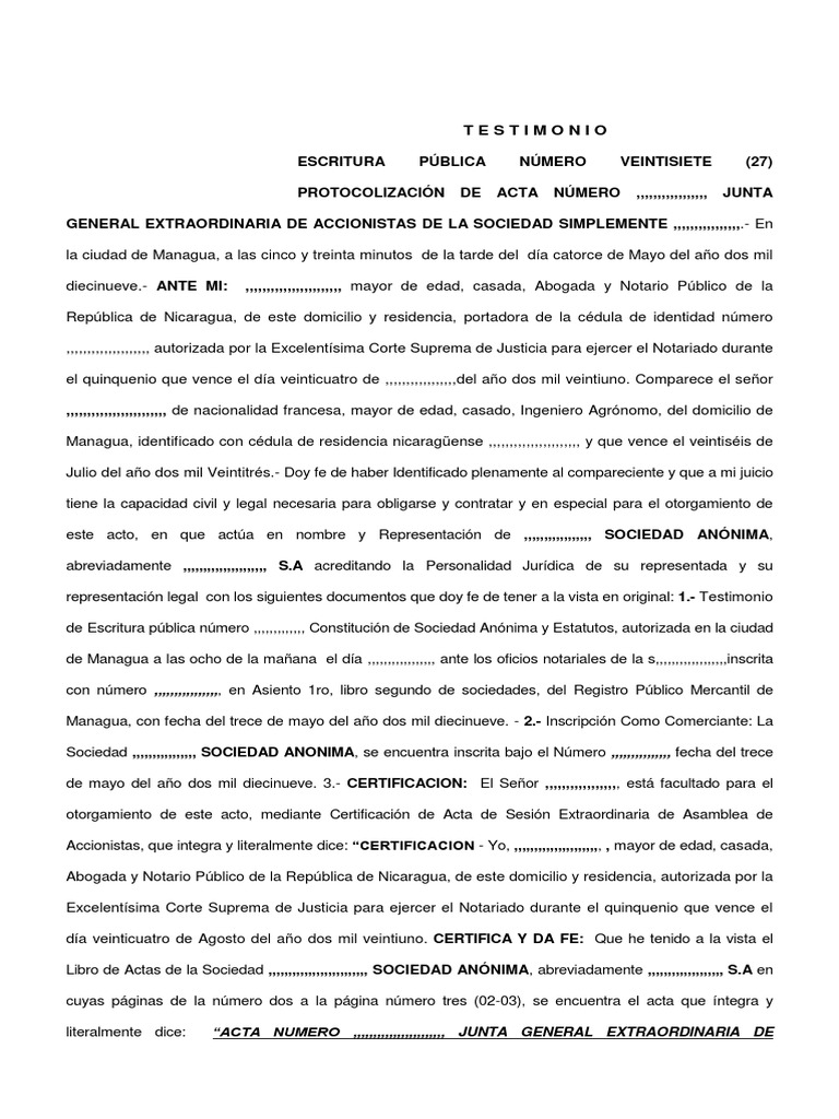 Protocolizacion Acta 01 | PDF | Justicia | Crimen y violencia