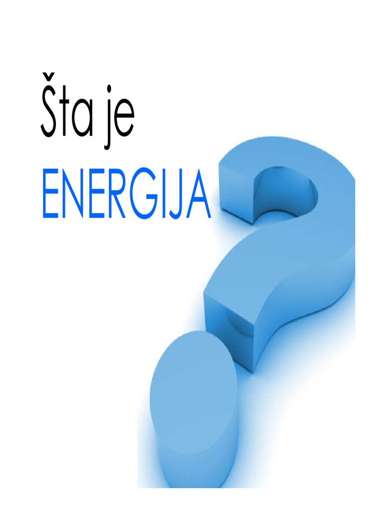 1.Sta_je_energija | PDF