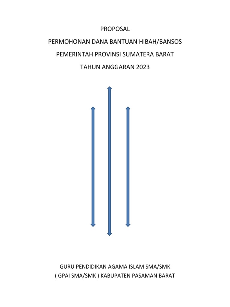 Proposal Bantuan Dana PPG Guru PAI | PDF