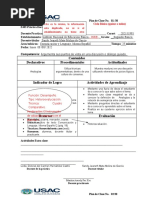 Iii-Formato-Plan de Clase - 2025-2 | PDF | Comunicación | Enseñando