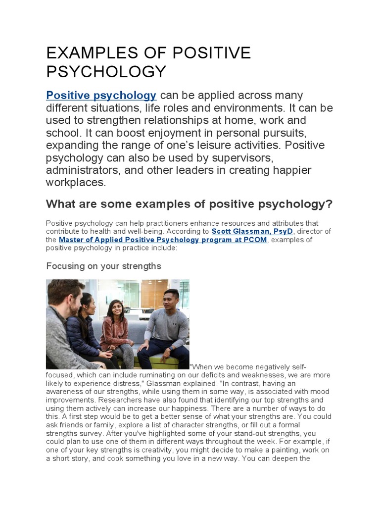Positive Psychology | PDF | Positive Psychology | Gratitude