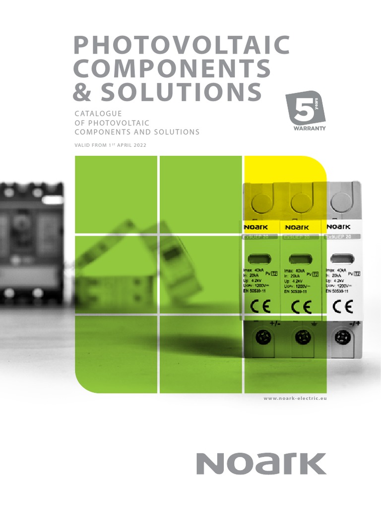 Photovoltaic Components & Solutions Consumer Units | PDF ...
