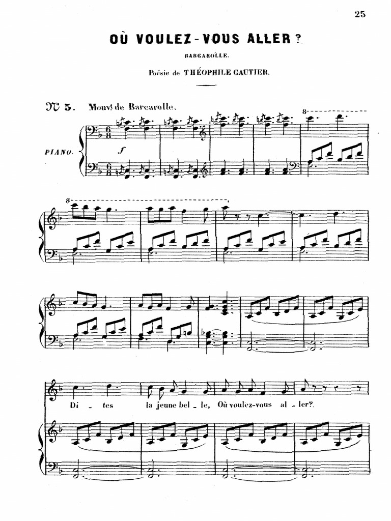 Ch.Gounod-Ou_voulez-vous_allez | PDF