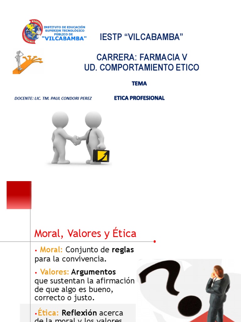 Sesion de Etica Profesional | Descargar gratis PDF | Moralidad | Ética profesional