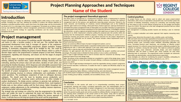 46 BMP5004 As1 Poster Sept 2022 Cohort | PDF | Agile Software ...