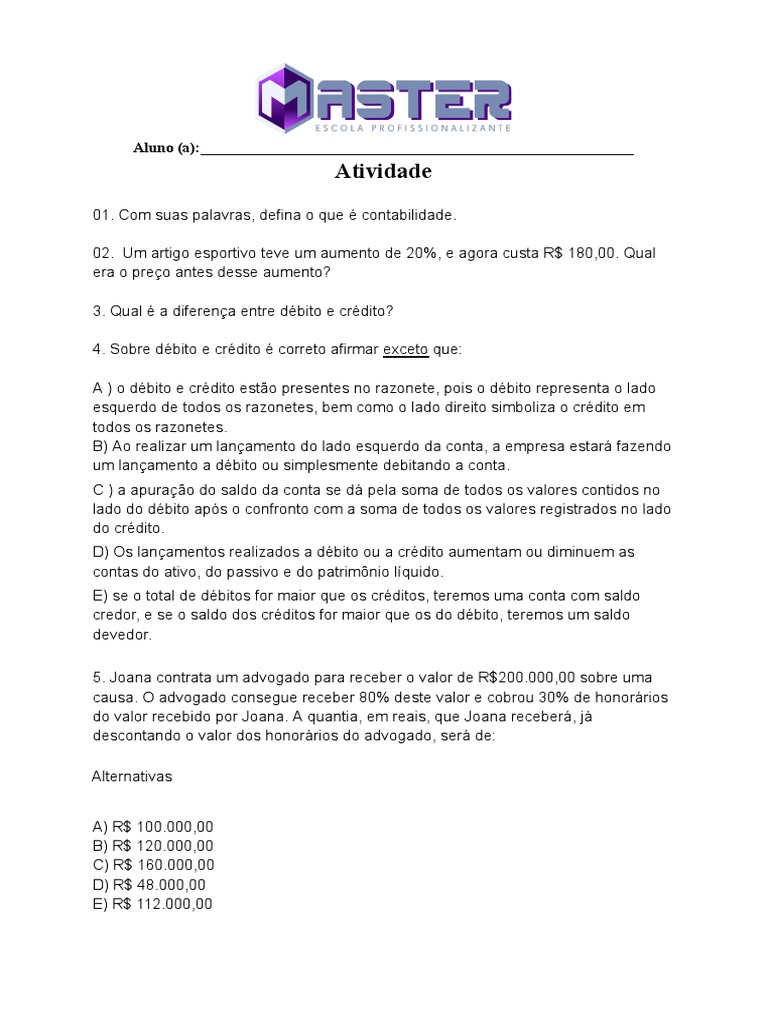 Atividade Extra | PDF