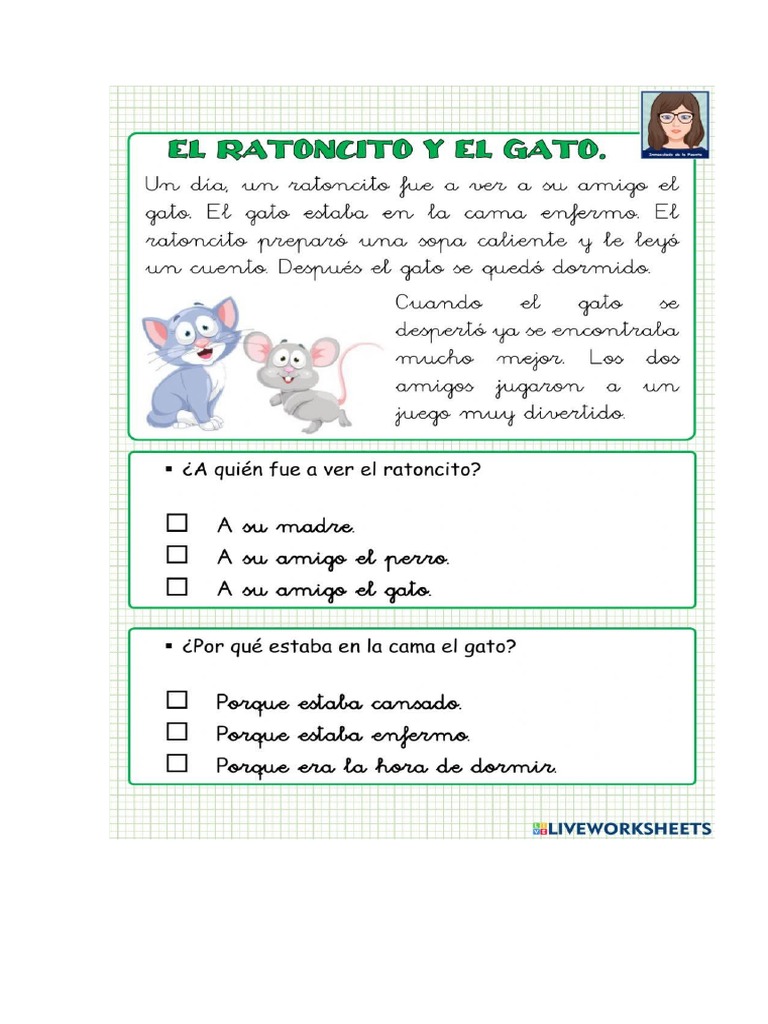 El Raton Y El Gato 23 8 22 Pdf