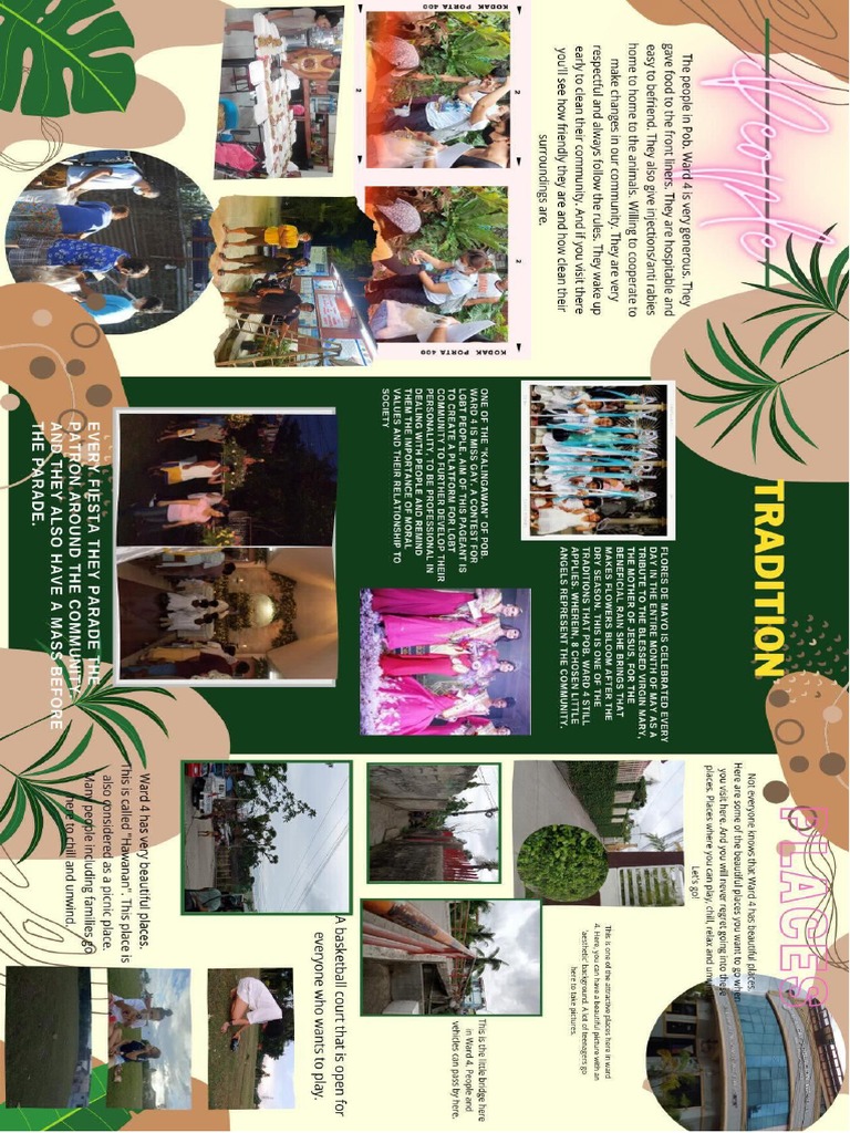 Travel Brochure (Filipino Midterm PT) | PDF