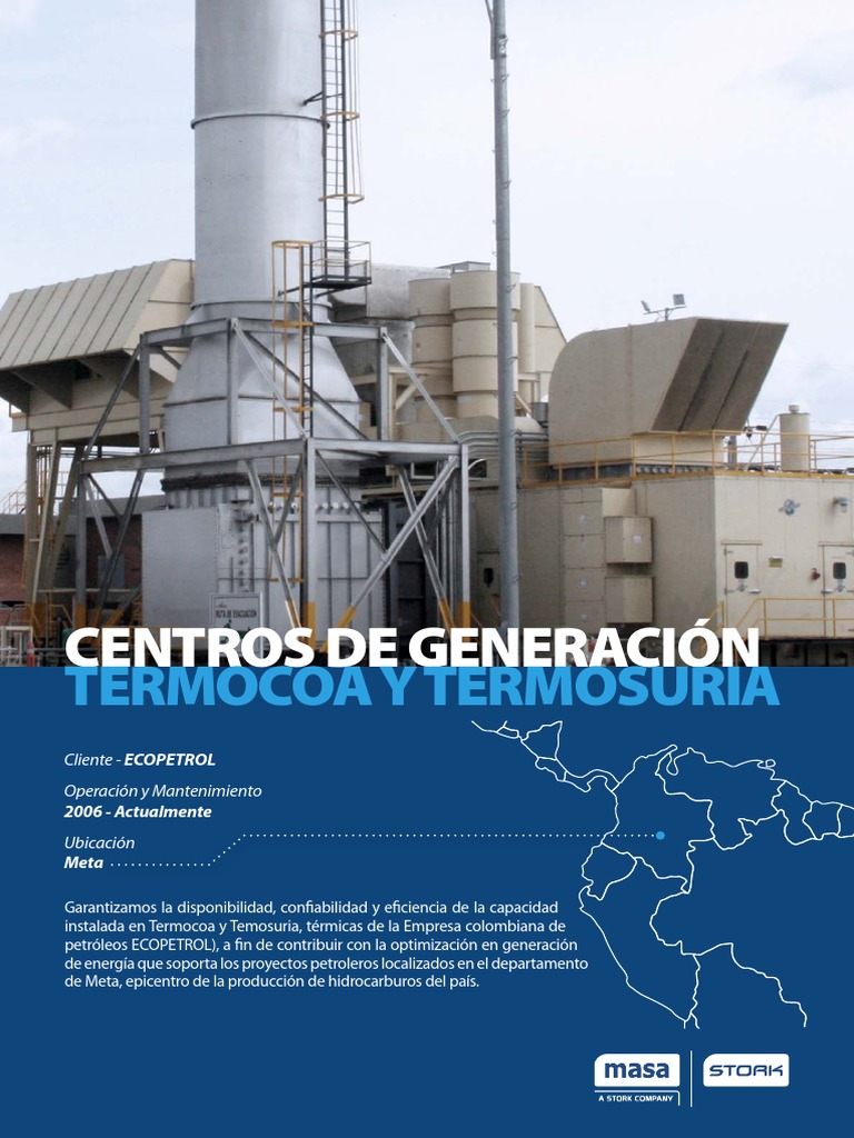 Centros de Generación: Termocoa Y Termosuria | PDF | Generación ...