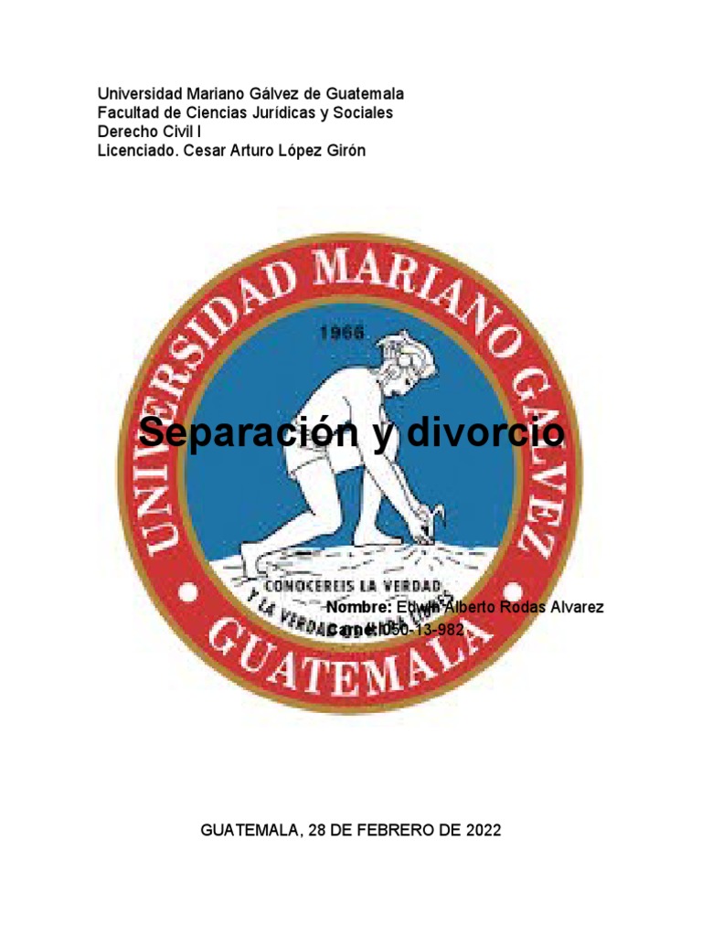 Parentesco - Edwin Alberto Rodas | PDF | Divorcio | Matrimonio