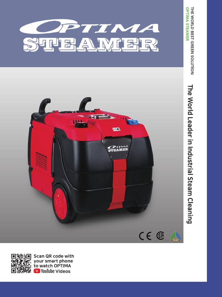Optima Steamer Product Catalog | PDF