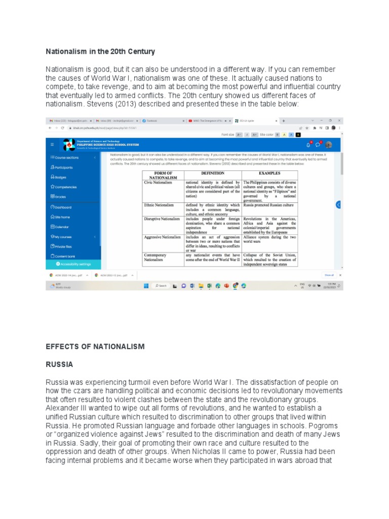 Nationalism | PDF | Communism | Vladimir Lenin