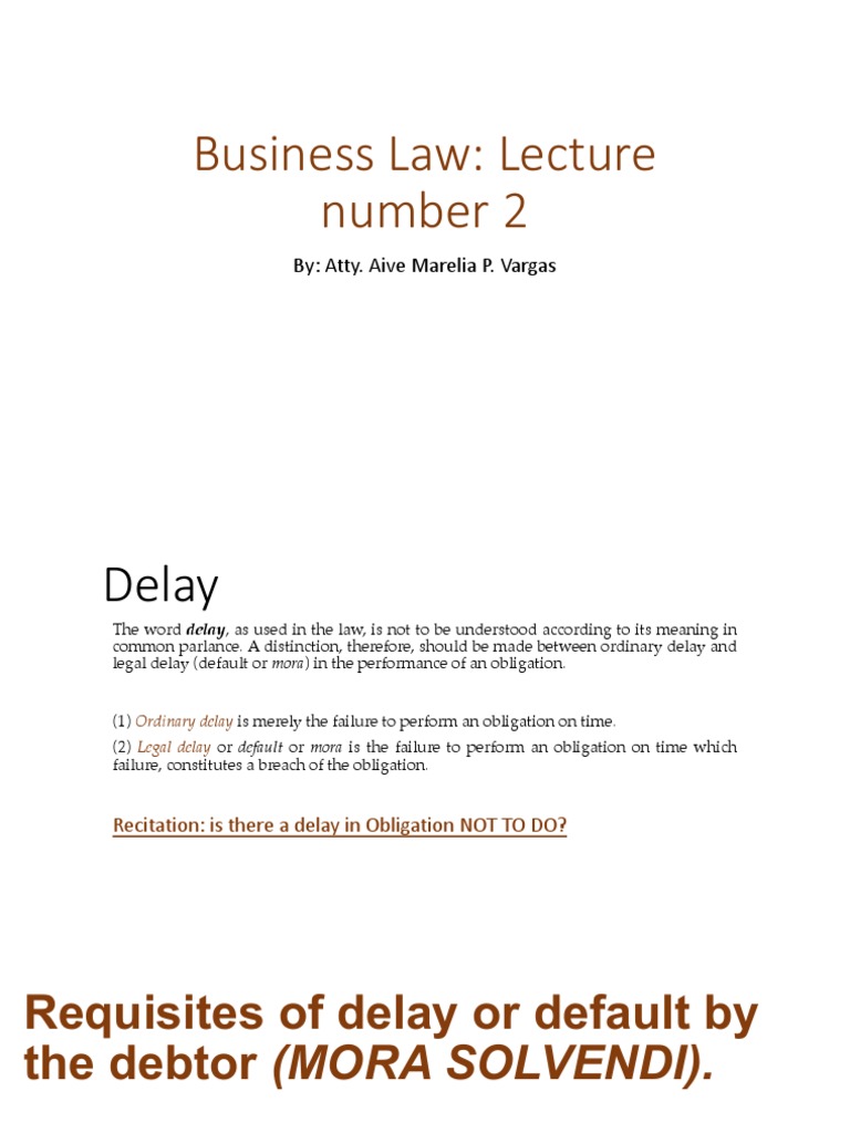 BL Lecture No 2 | Download Free PDF | Jurisprudence | Business Law