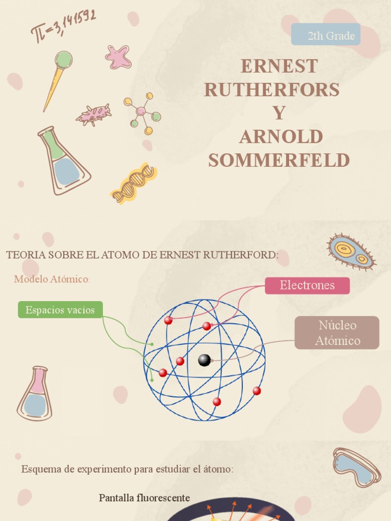 Teoría Atómica de Ernest Rutherford | PDF