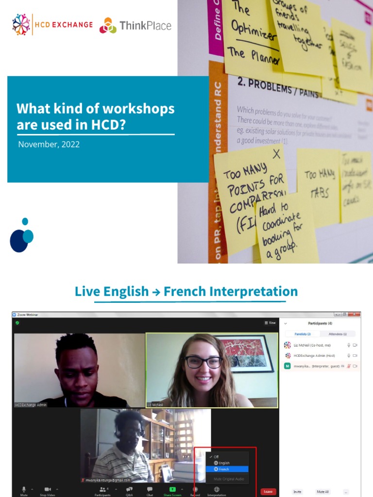 Community Skills Building Workshop - HCD Workshops ThinkPlace PUBLIC ...