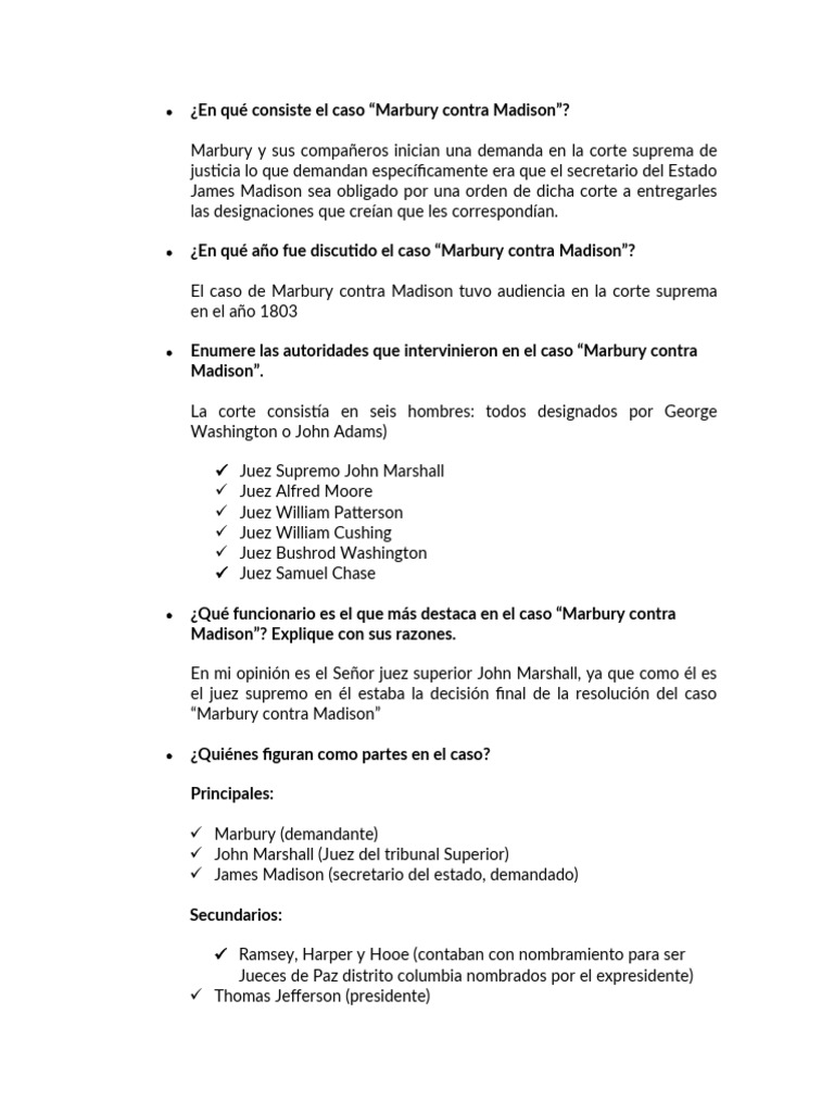 Untitled | PDF | Marbury V. Madison | John Marshall