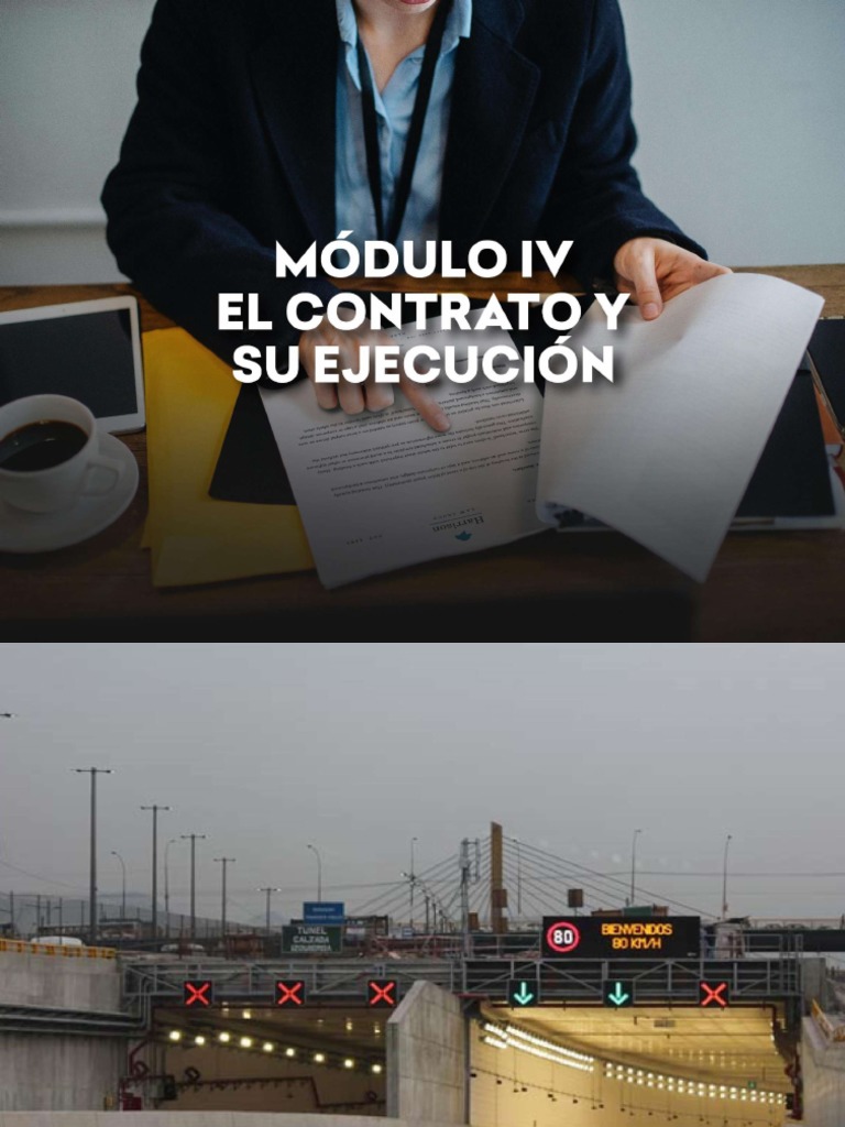 MODULO IV_El Contrato y Su Ejecución | PDF