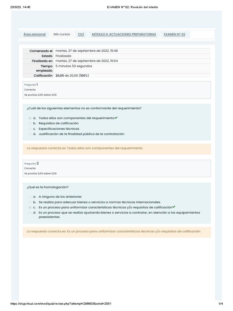 Modulo Ii Examen 02 Pdf Informática