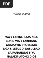 Bisaya Christian Songs Lyrics | PDF