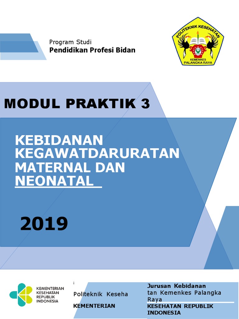 Modul Praktik 3: Kebidanan Kegawatdaruratan Maternal Dan Neonatal | PDF