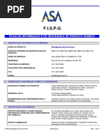 FISPQ-Scott Spray 400ml | PDF | Primeiros socorros | Queimadura
