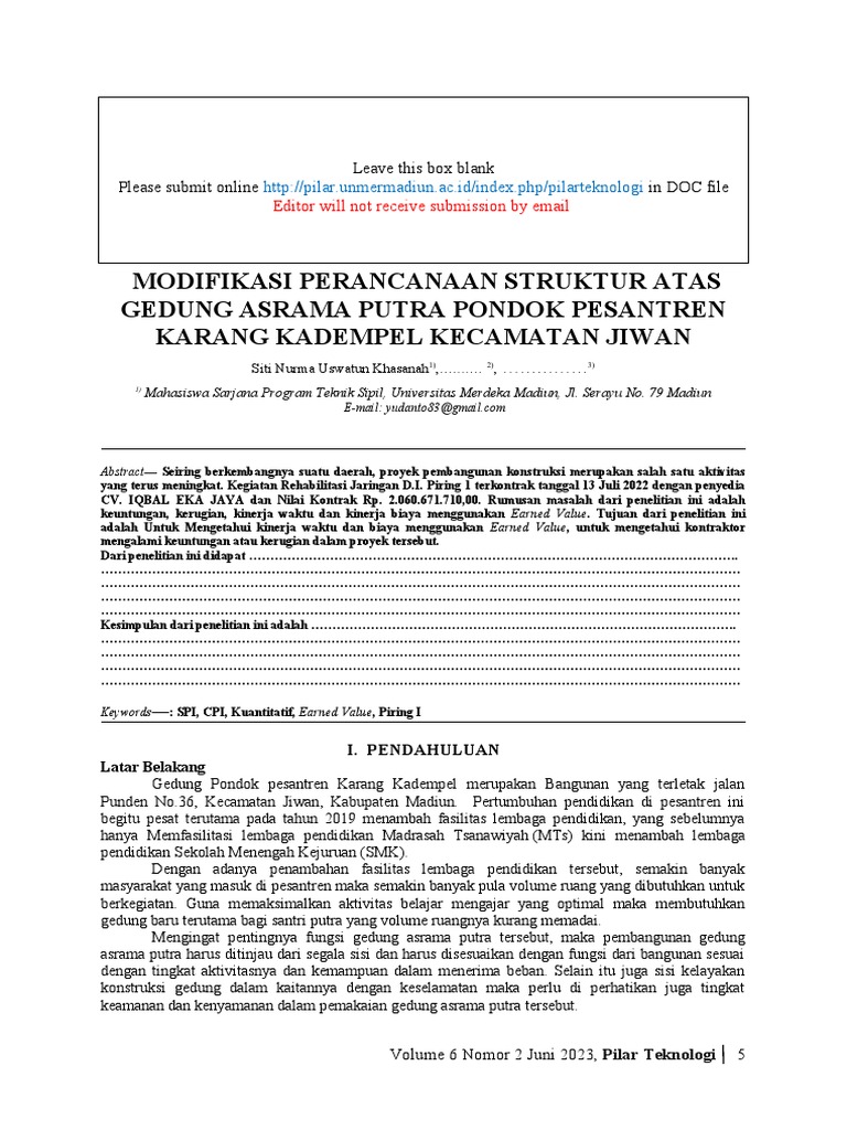 Tugas Jurnal Pilar Teknologi Siti Nurm U.K | PDF