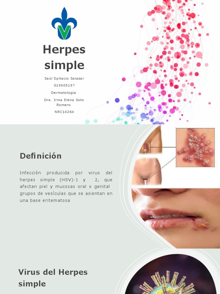 Herpes Simple | PDF | Herpes Simple | Medicina CLINICA