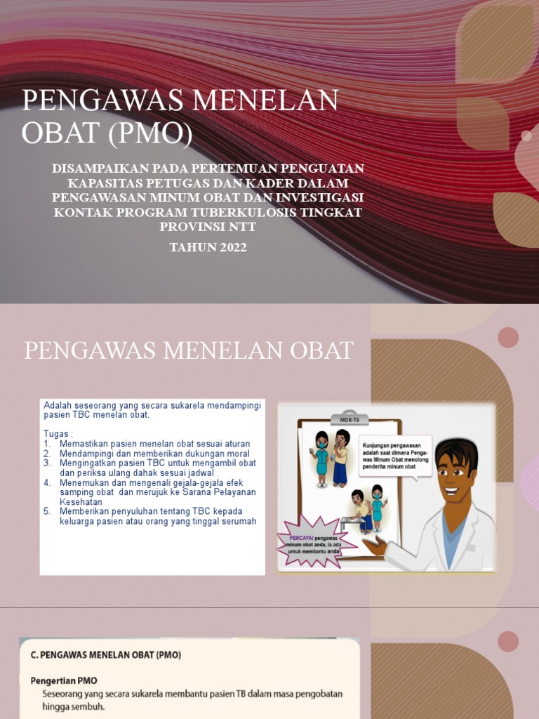 Peran Pengawas Menelan Obat TBC | PDF