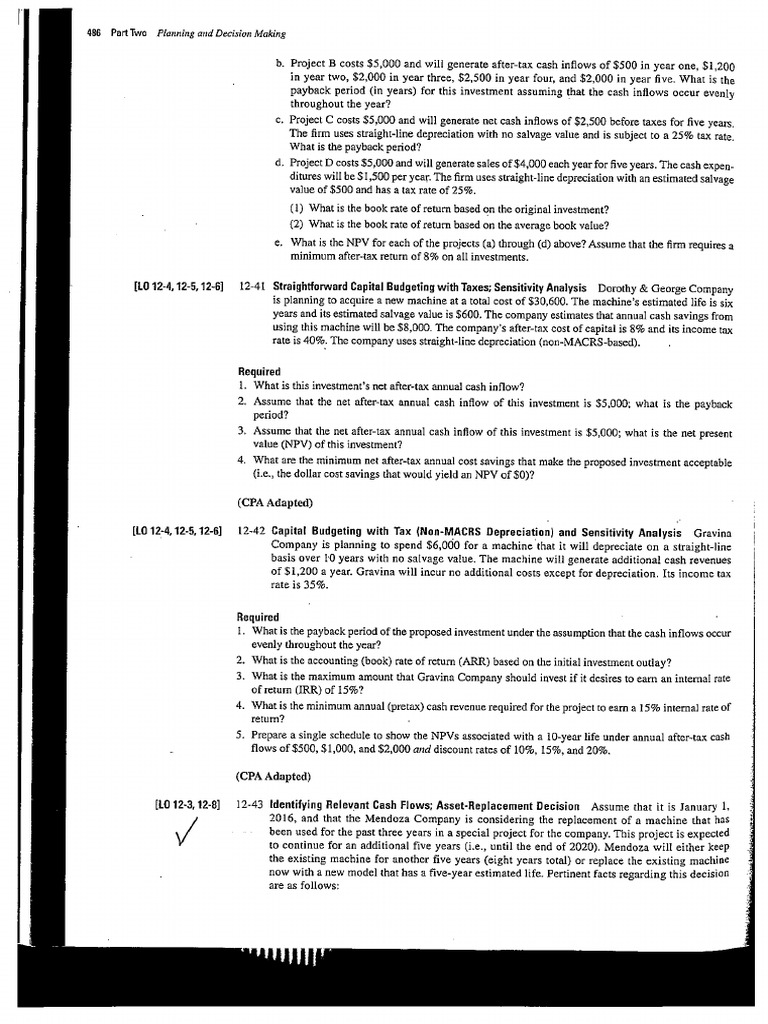 6 Tutorial 6 Qs 12-43 and 12-53 | PDF