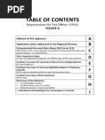 BFP Uniform Policy | PDF